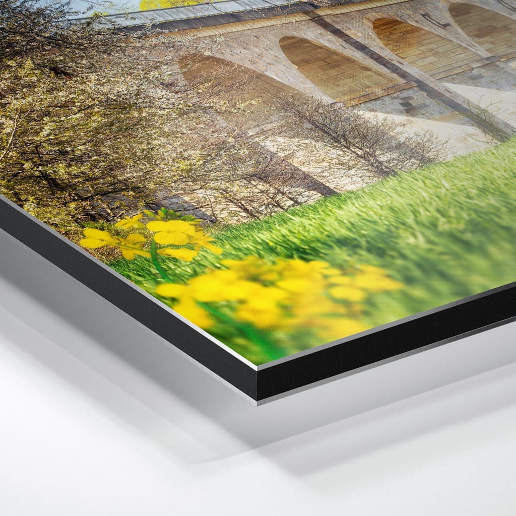 Alu-Dibond (00929) Eisenbahnviadukt Schmölln-Putzkau | ddpix.de