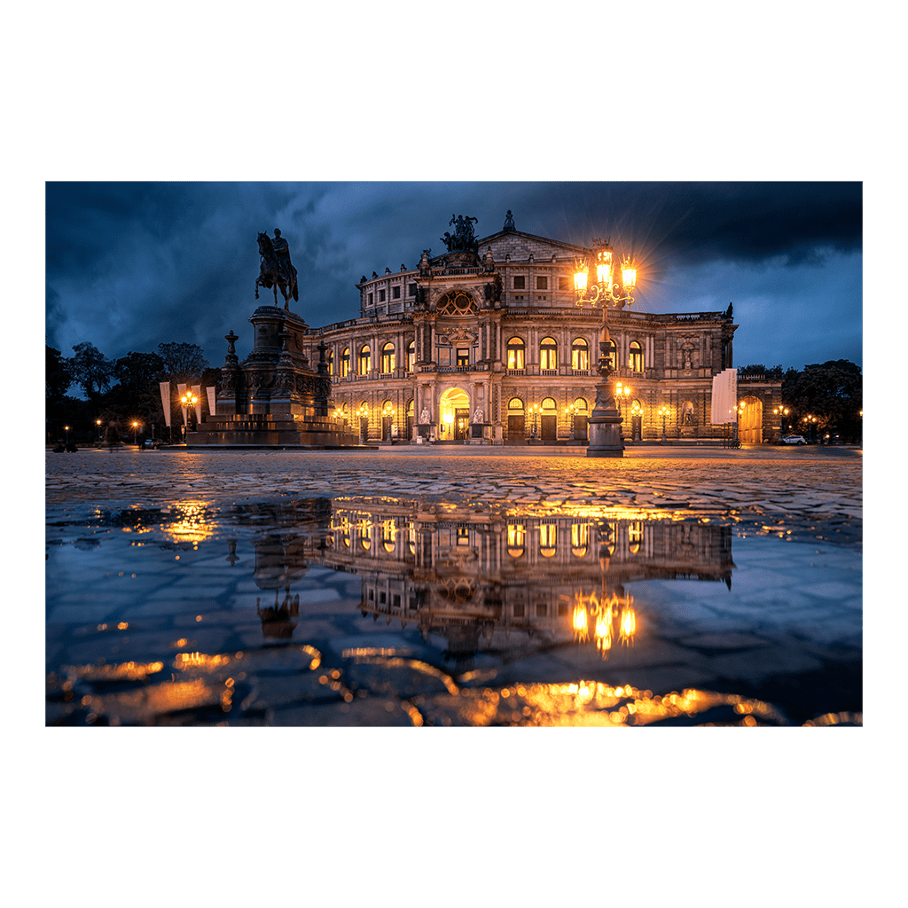 Poster (01128) Semperoper | ddpix.de